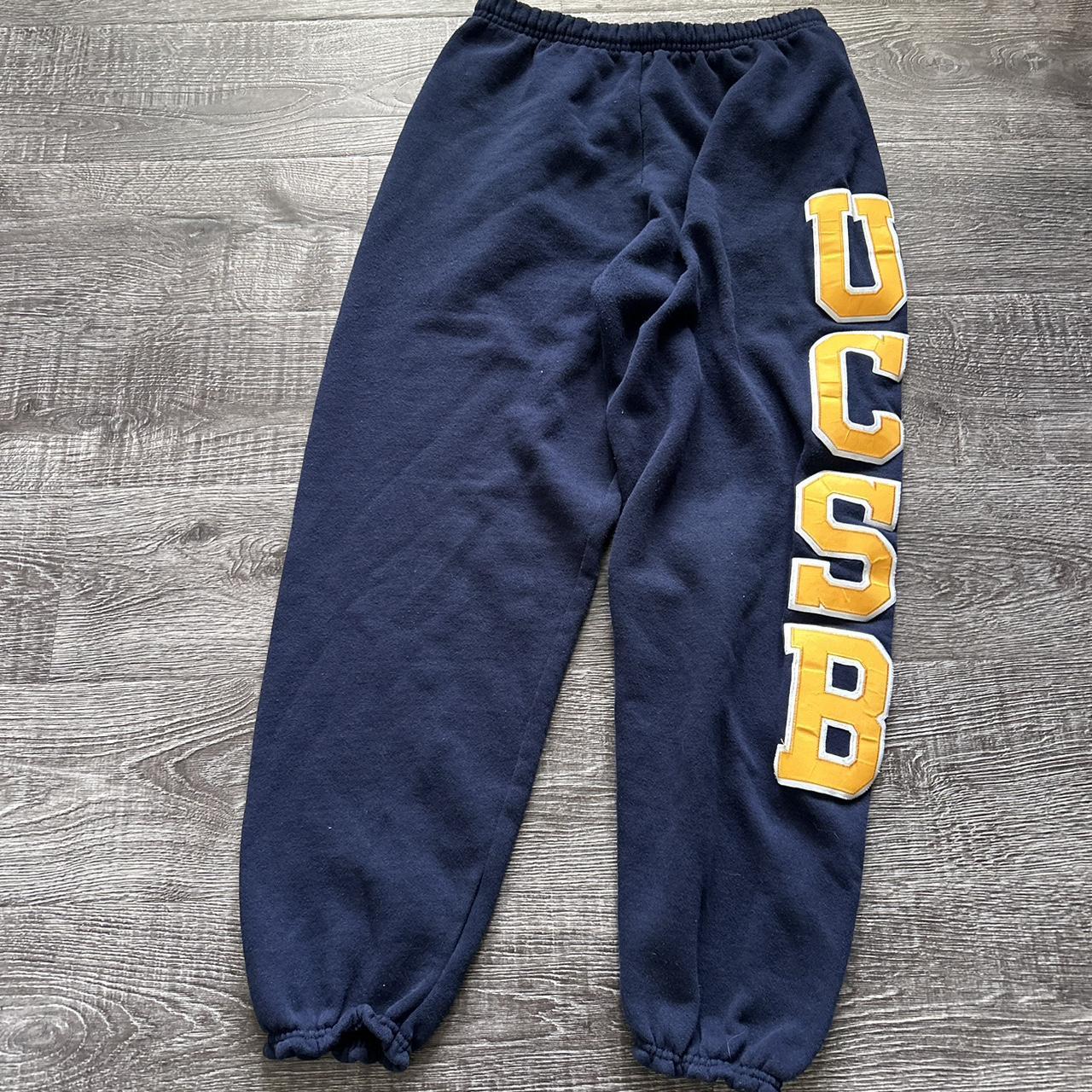 Super Baggy Navy UCSB college sweats 👉message before... | Depop