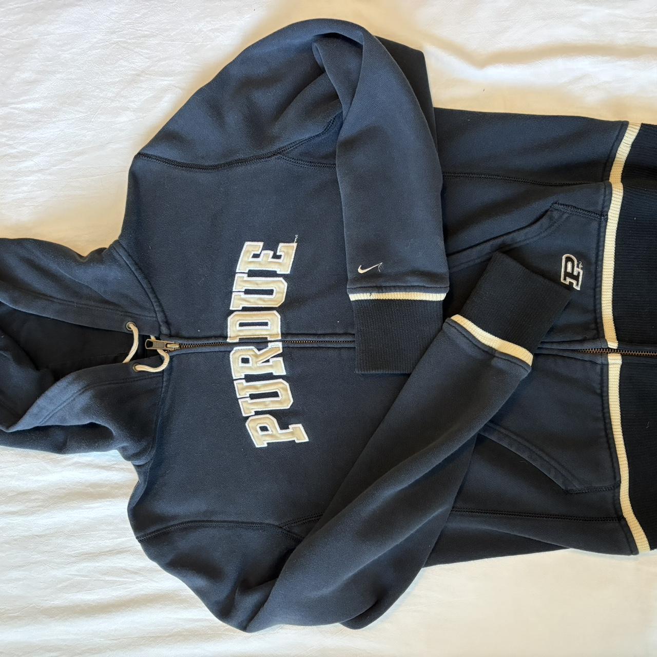 Nike Purdue zip up hoodie #PurdueUniversity - Depop