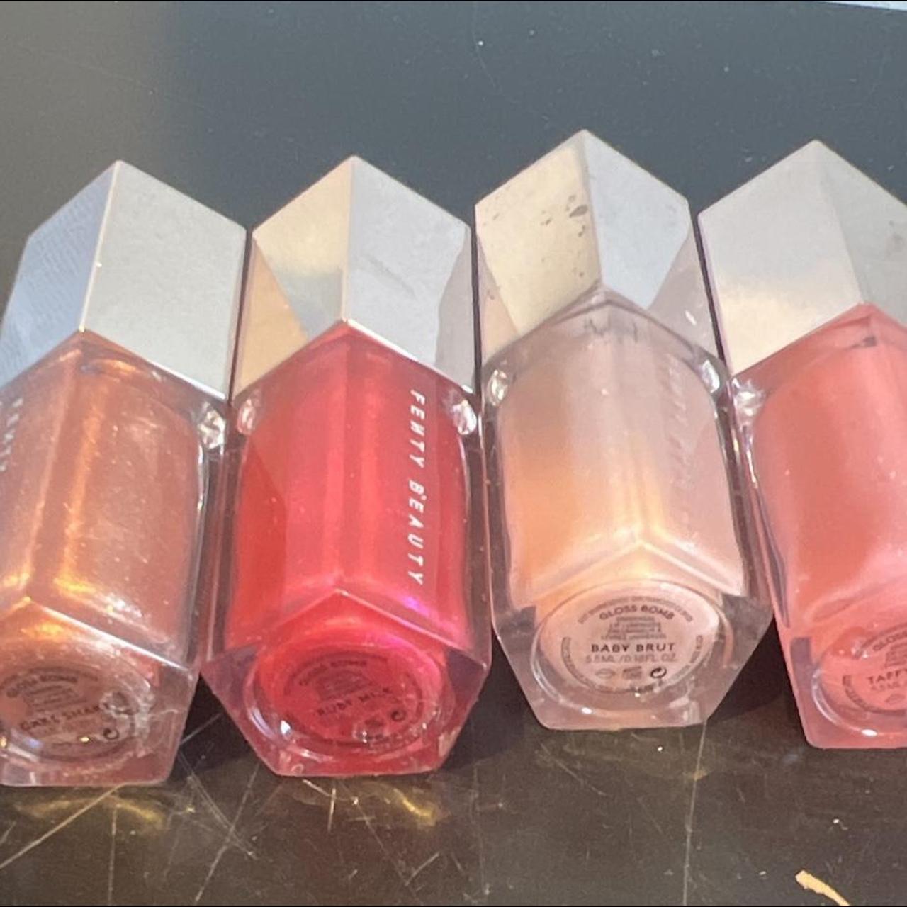 Fenty Beauty Lip Gloss Bundle - 4 x sample size... - Depop