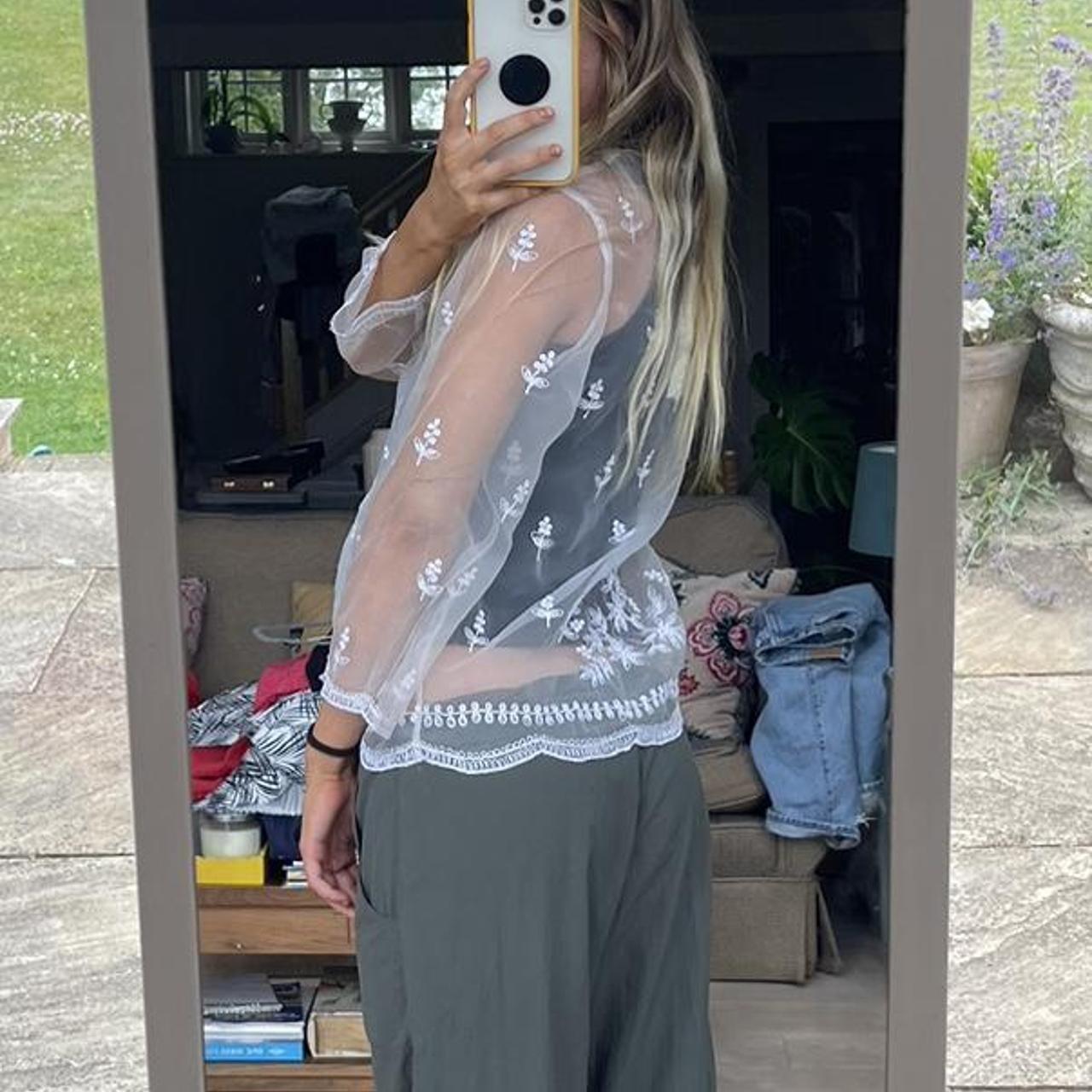 Vintage Kaliko cardigan/over top Never worn - still... - Depop