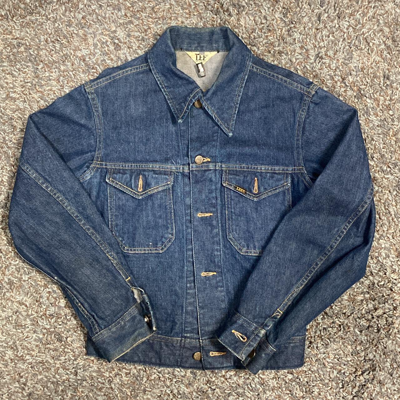 VTG 70s Lee Denim Jacket Size S ( 19 x 23 ) In great... - Depop