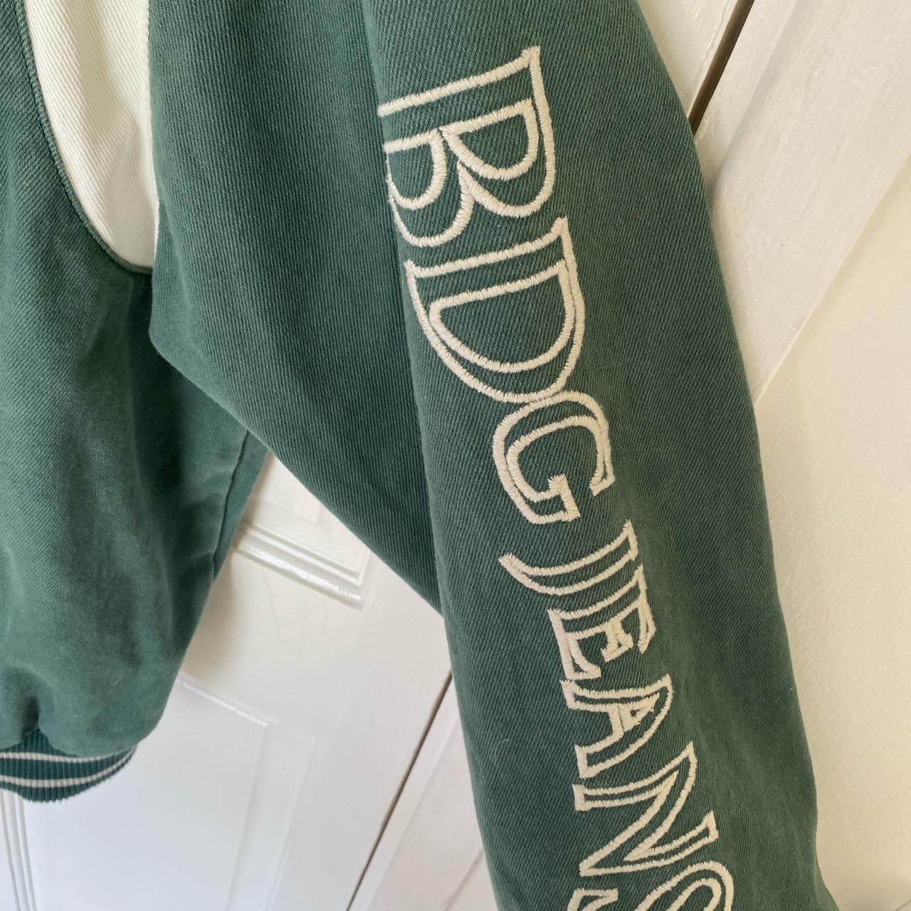 BDG Green Twill Varsity Jacket Urban... - Depop