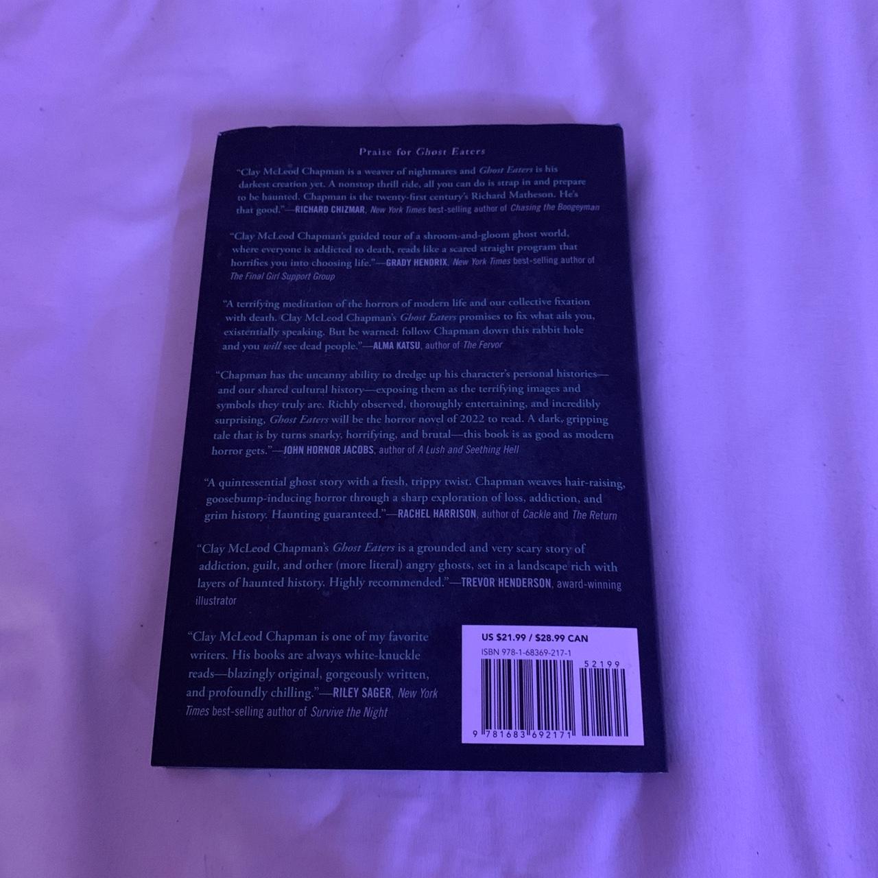 Ghost eaters Clay mcleod champman #books #fiction - Depop