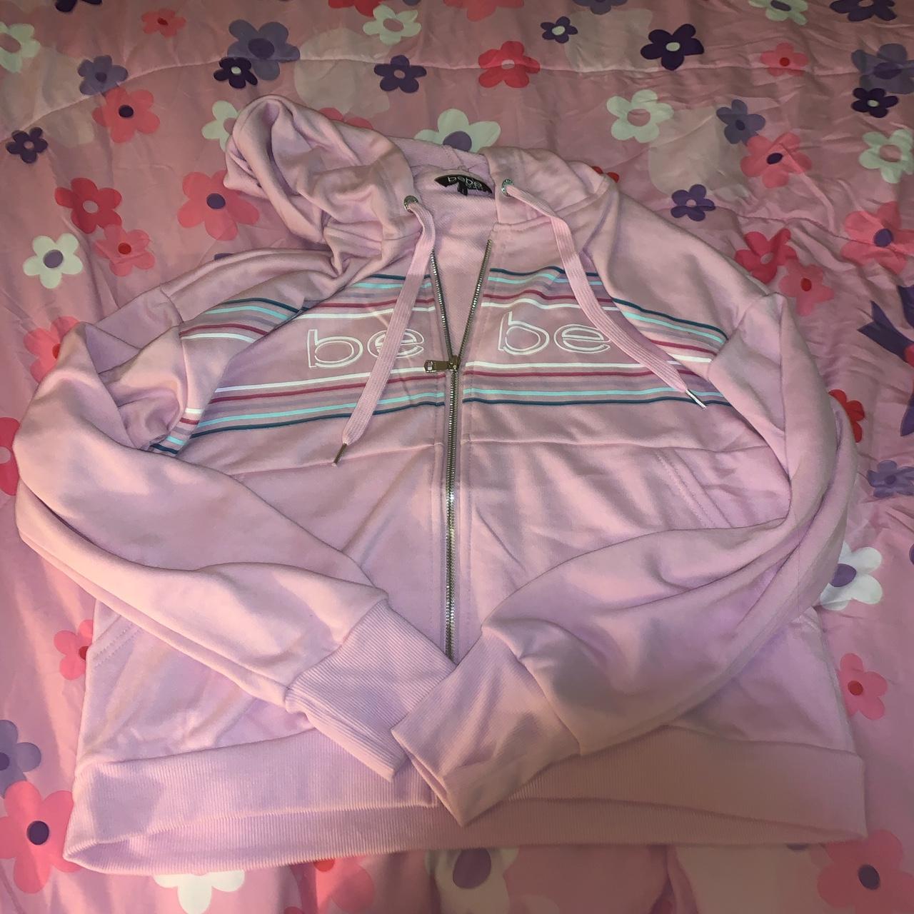 Never worn Bebe sport oversized jacket Fits s-L I’m... - Depop