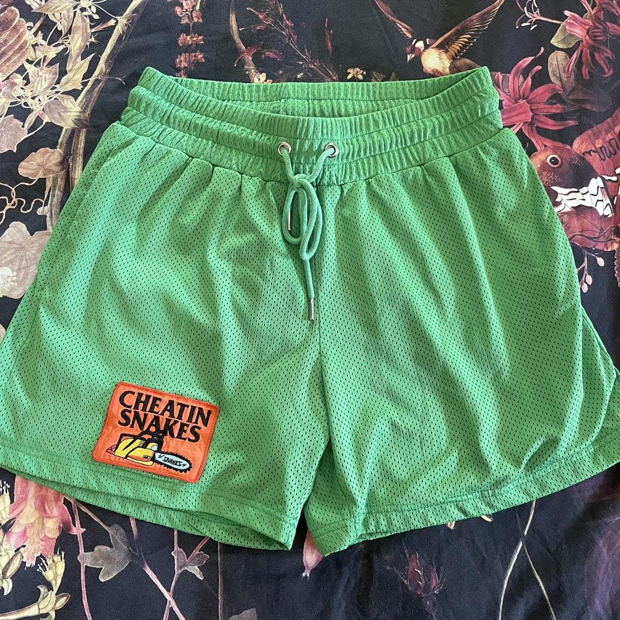 Cheatin Snakes basketball shorts, size Medium.... - Depop