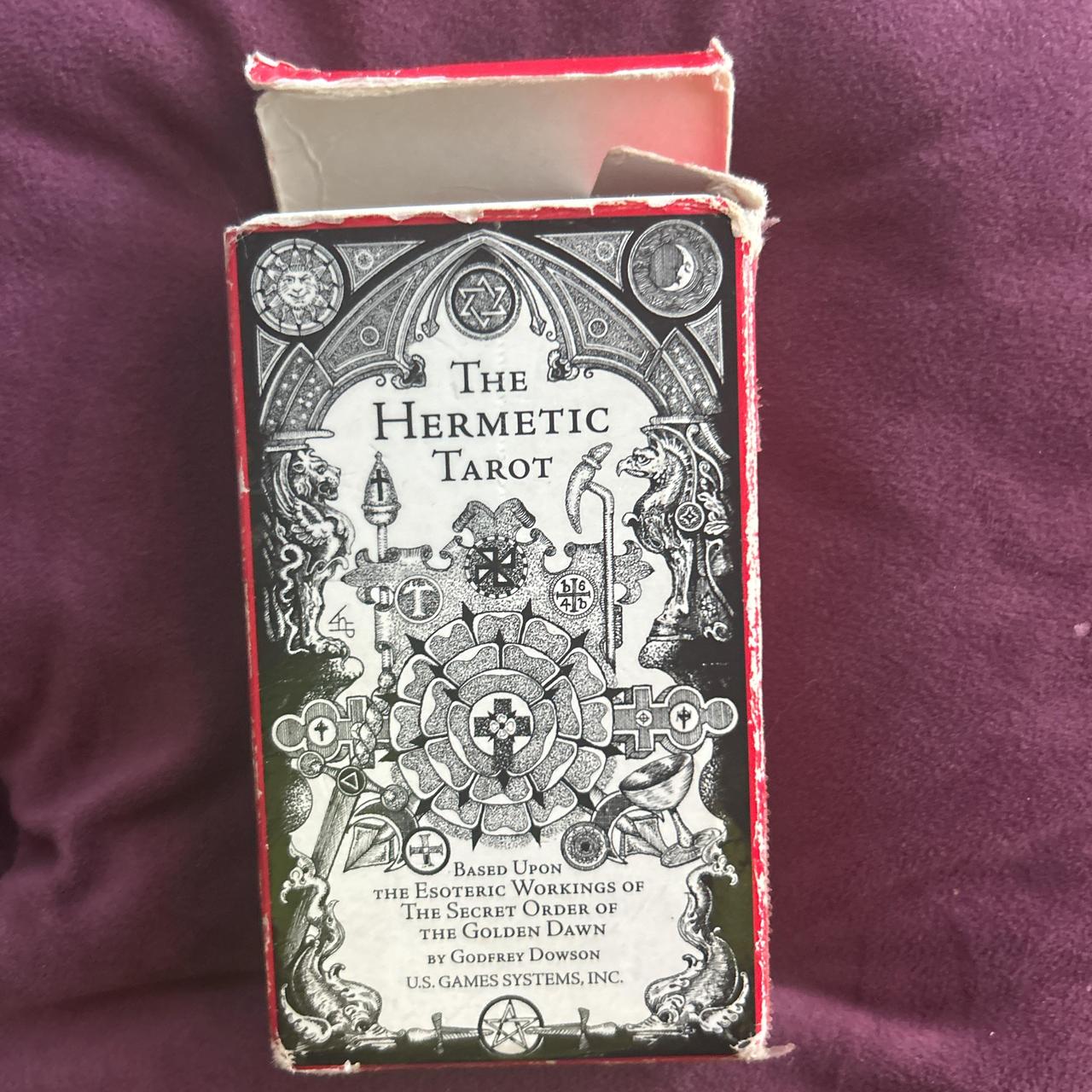 The hermetic tarot deck Cards are in perfect... - Depop