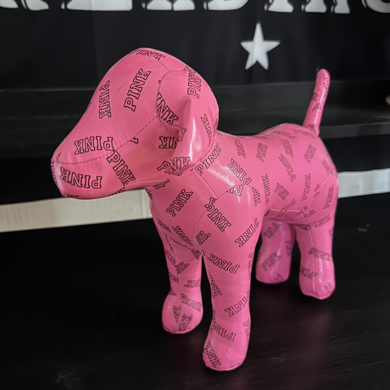 PINK Victoria’s Secret pink paten leather dog.... - Depop