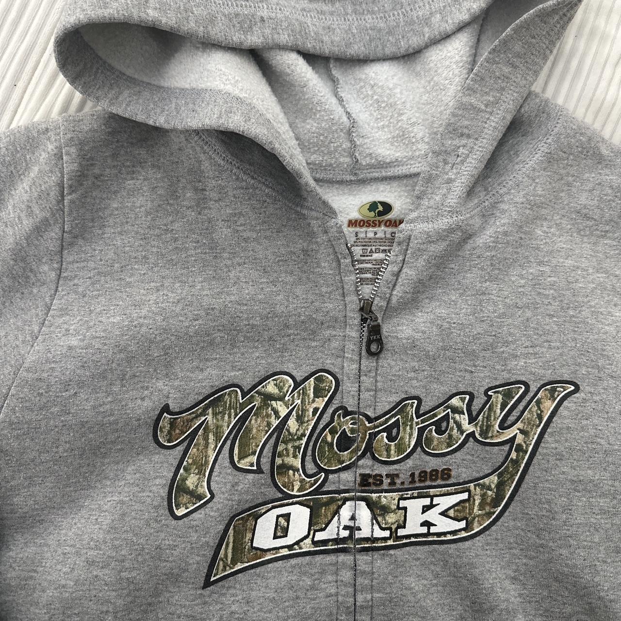 mossy oak zip up - women’s small - light jacket - Depop