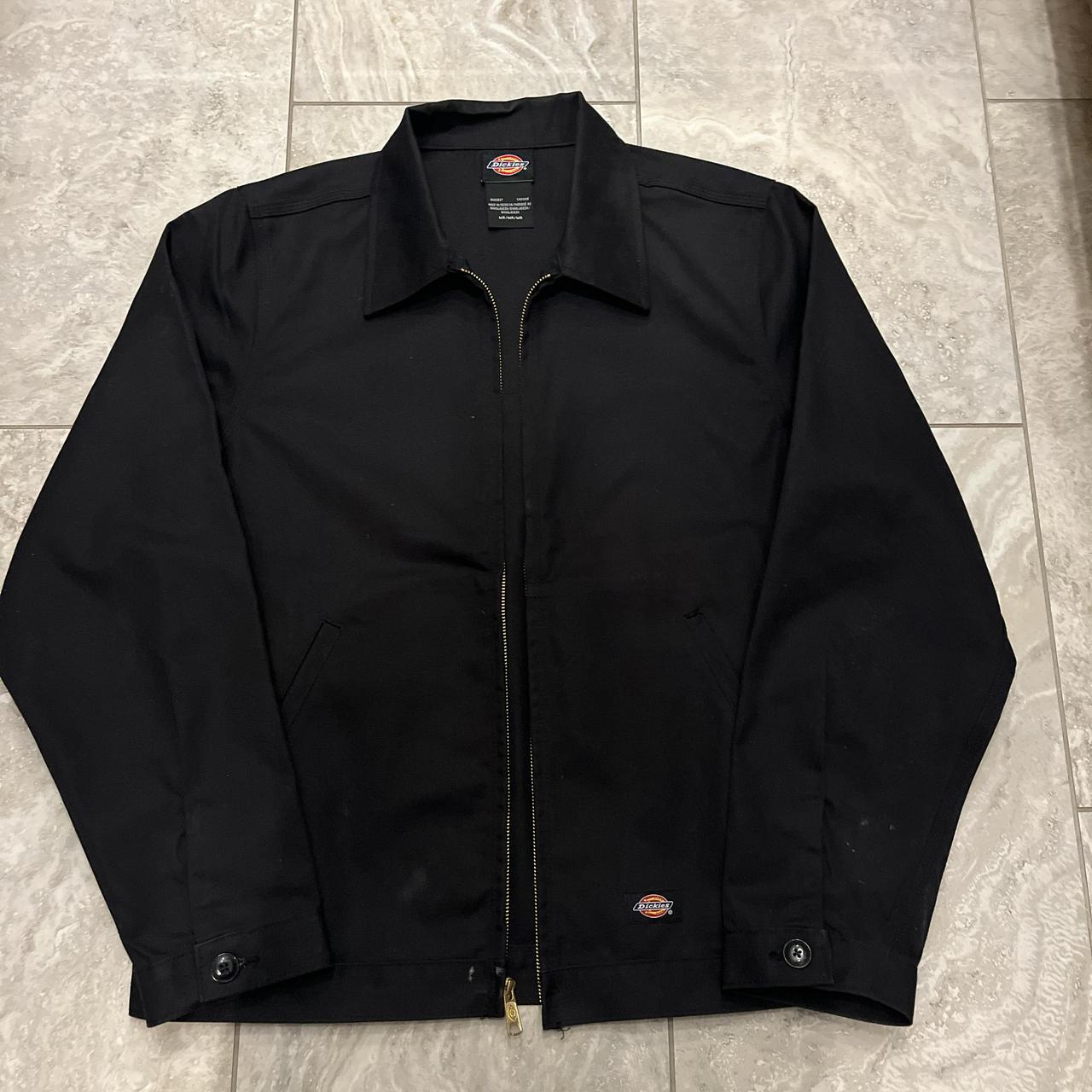 Black Dickies Jacket Great Condition Size Medium... | Depop