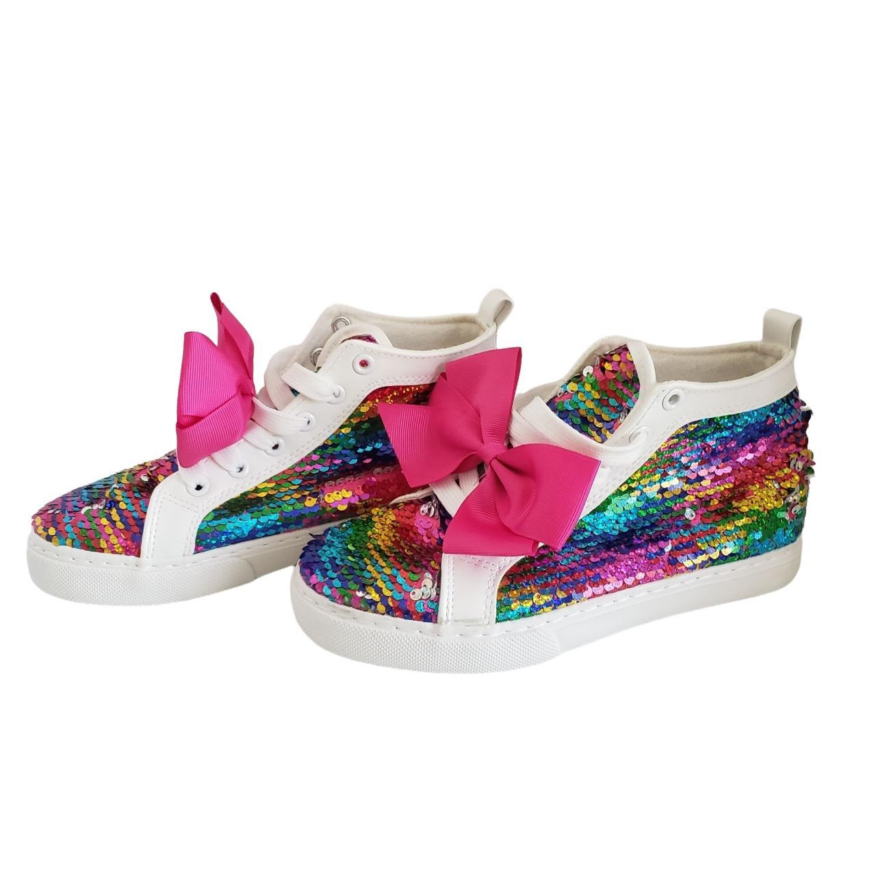 970 JoJo Siwa Girls High Top Sneakers Features: •... - Depop