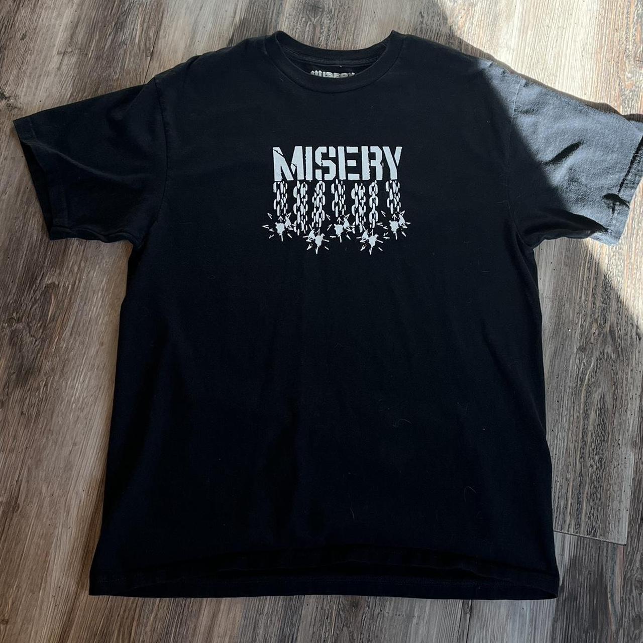 MISERY “FLAIL” T-SHIRT Large 100% Cotton Dimensions... - Depop