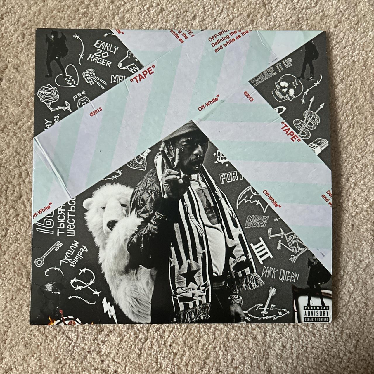 Lil Uzi Vert Luv is Rage 2 vinyl Purple and green... - Depop