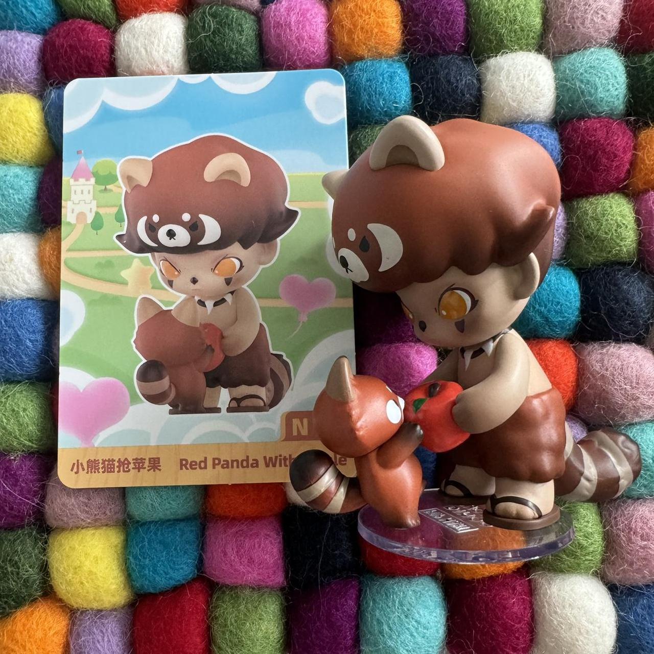 POP MART DIMOO ANIMAL KINGDOM SERIES Red Panda with... - Depop