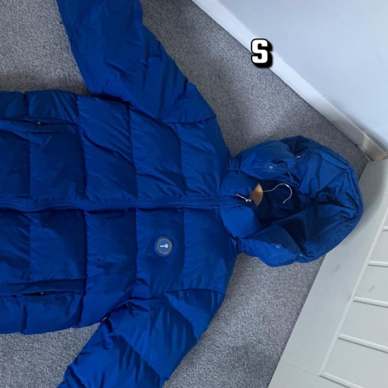 Trapstar iron gate jacket royal blue Had a little... | Depop