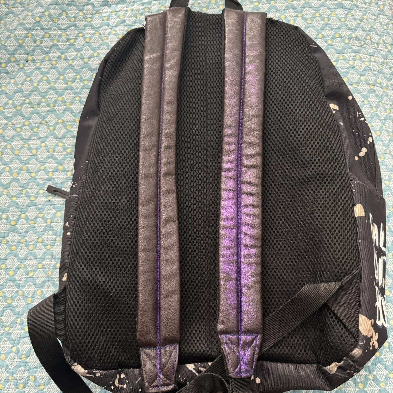 Fall out boy mania backpack *missing button, lots... - Depop