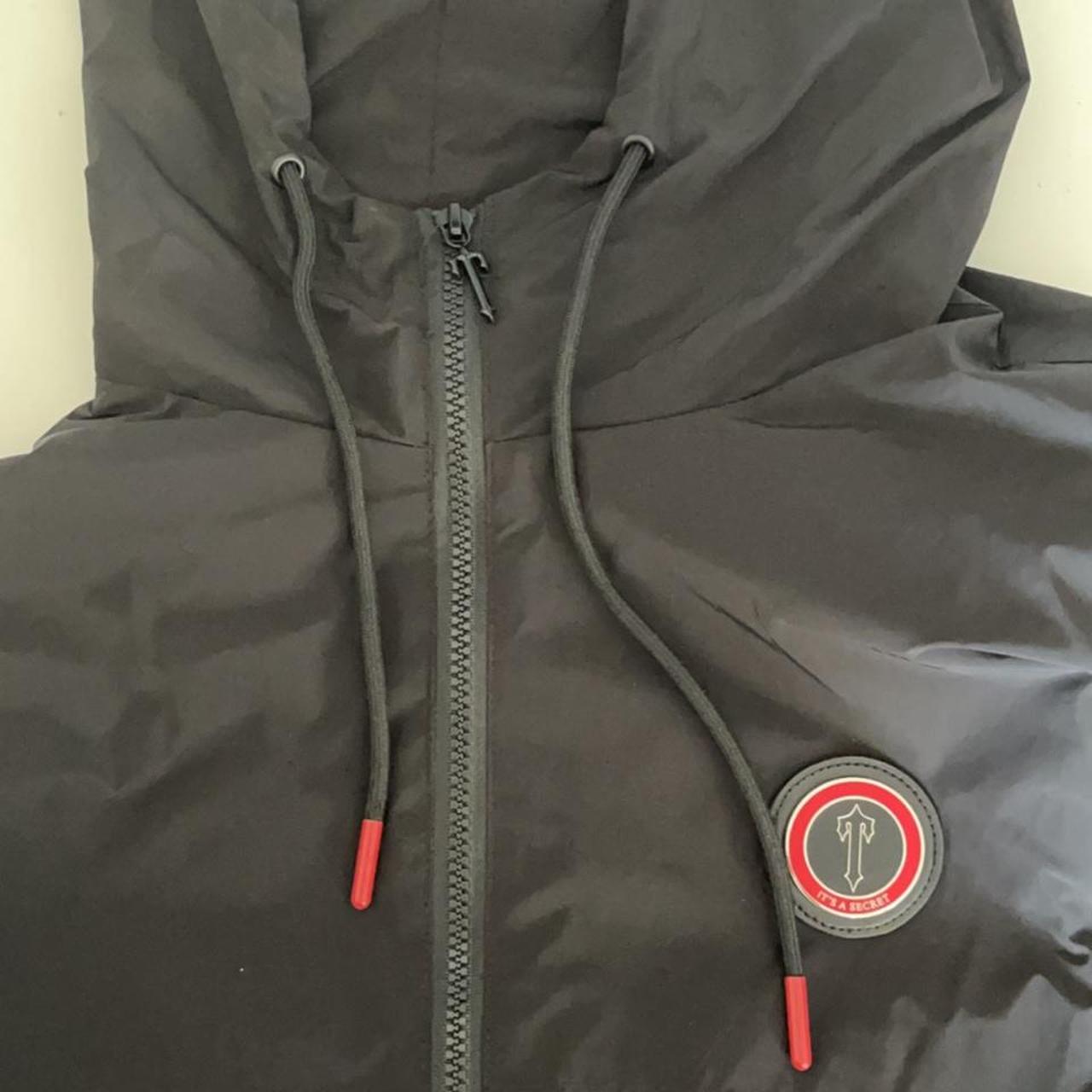 Trapstar Irongate Windbreaker black & red brand new... - Depop