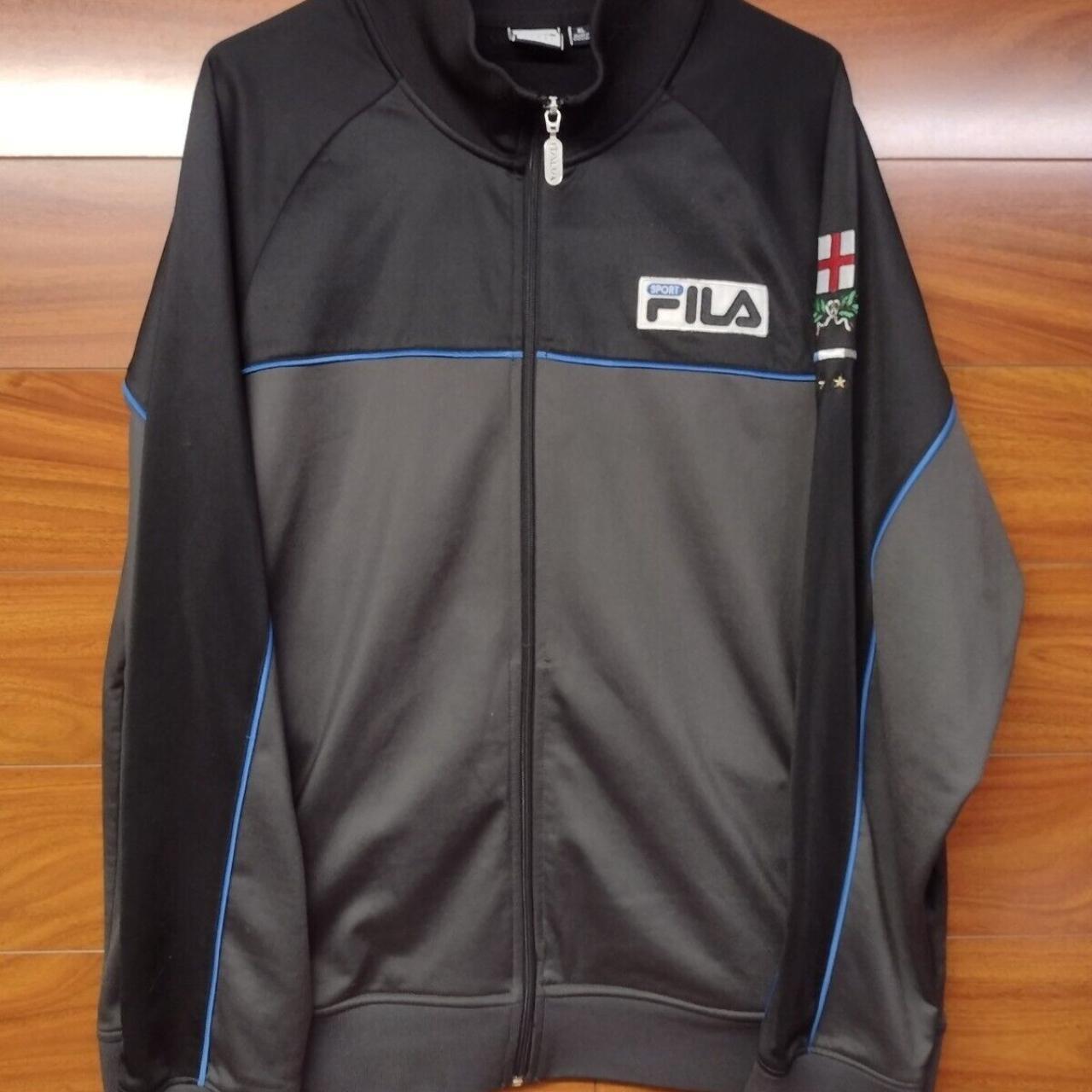 Fila Men's Grey Jacket | Depop