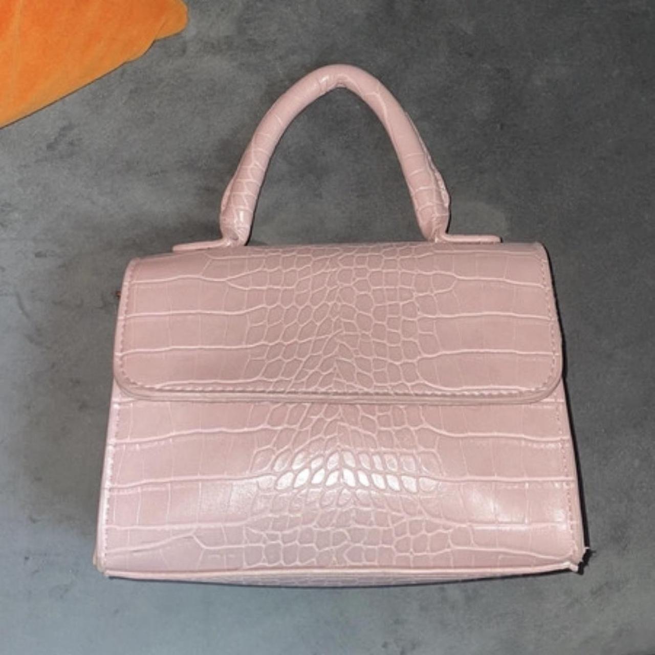 Primark pink crossbody / mini bag. Strap to go... - Depop