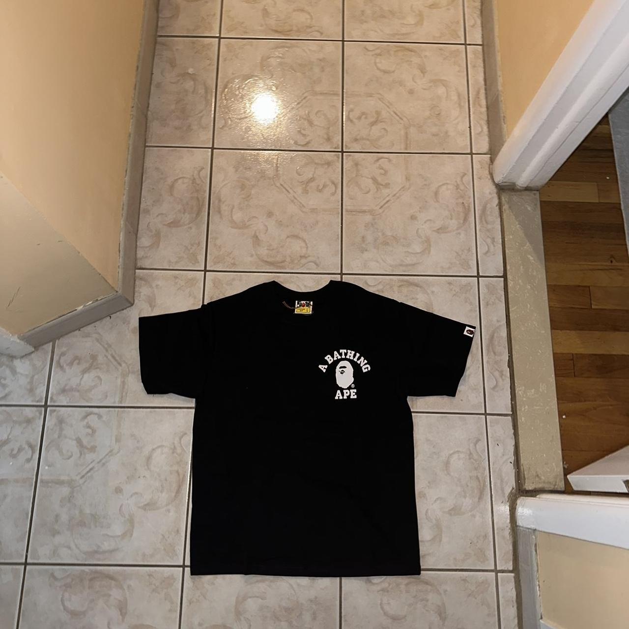 Bape “Apes Together Strong” Black Tee New w Tag Size... - Depop