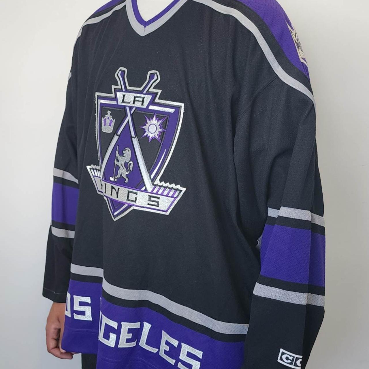 Los Angeles Kings Jersey Vintage 1998-2002 - XXL -... - Depop