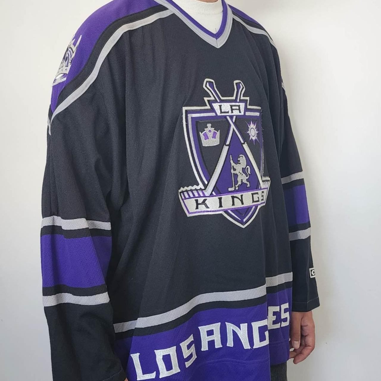 Los Angeles Kings Jersey Vintage 1998-2002 - XXL -... - Depop