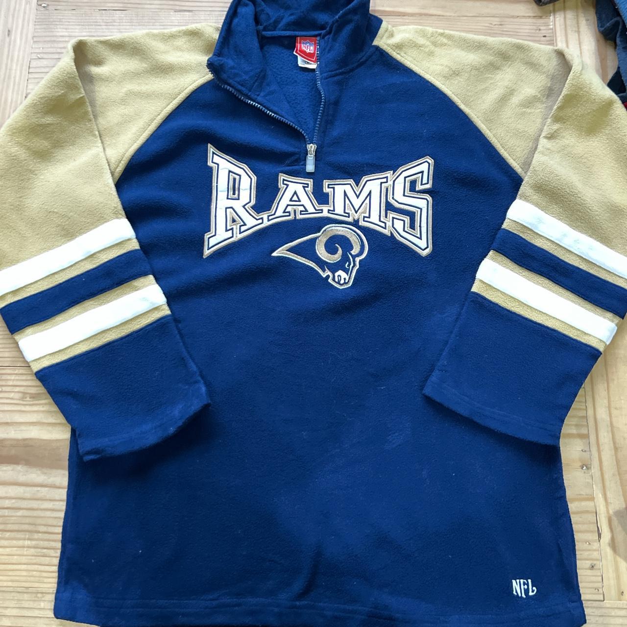 NFL Men's Yellow and Blue Sweatshirt | Depop