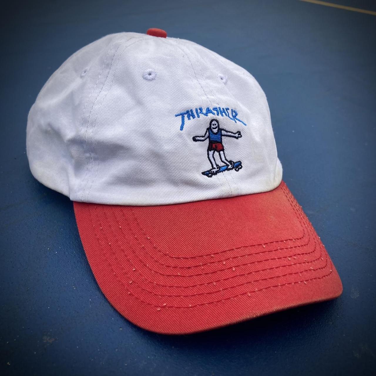 Thrasher Cap #thrasher #cap #vintage #red - Depop