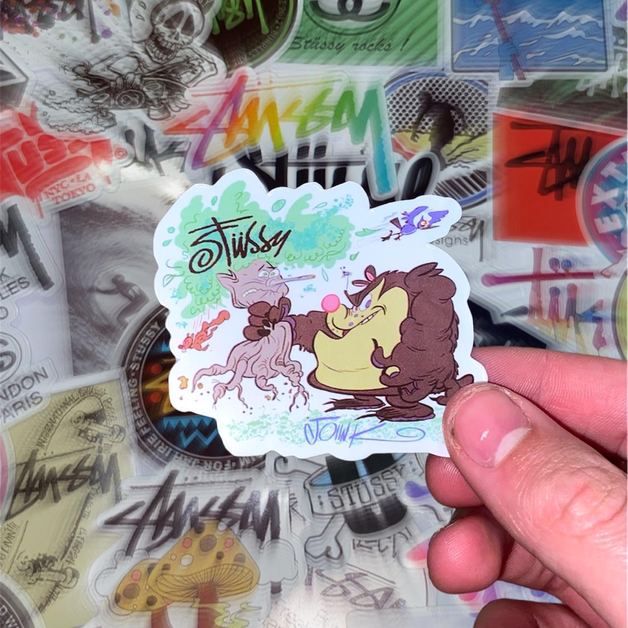 Stussy Sticker Stussy/Stüssy PVC Stickers for... - Depop