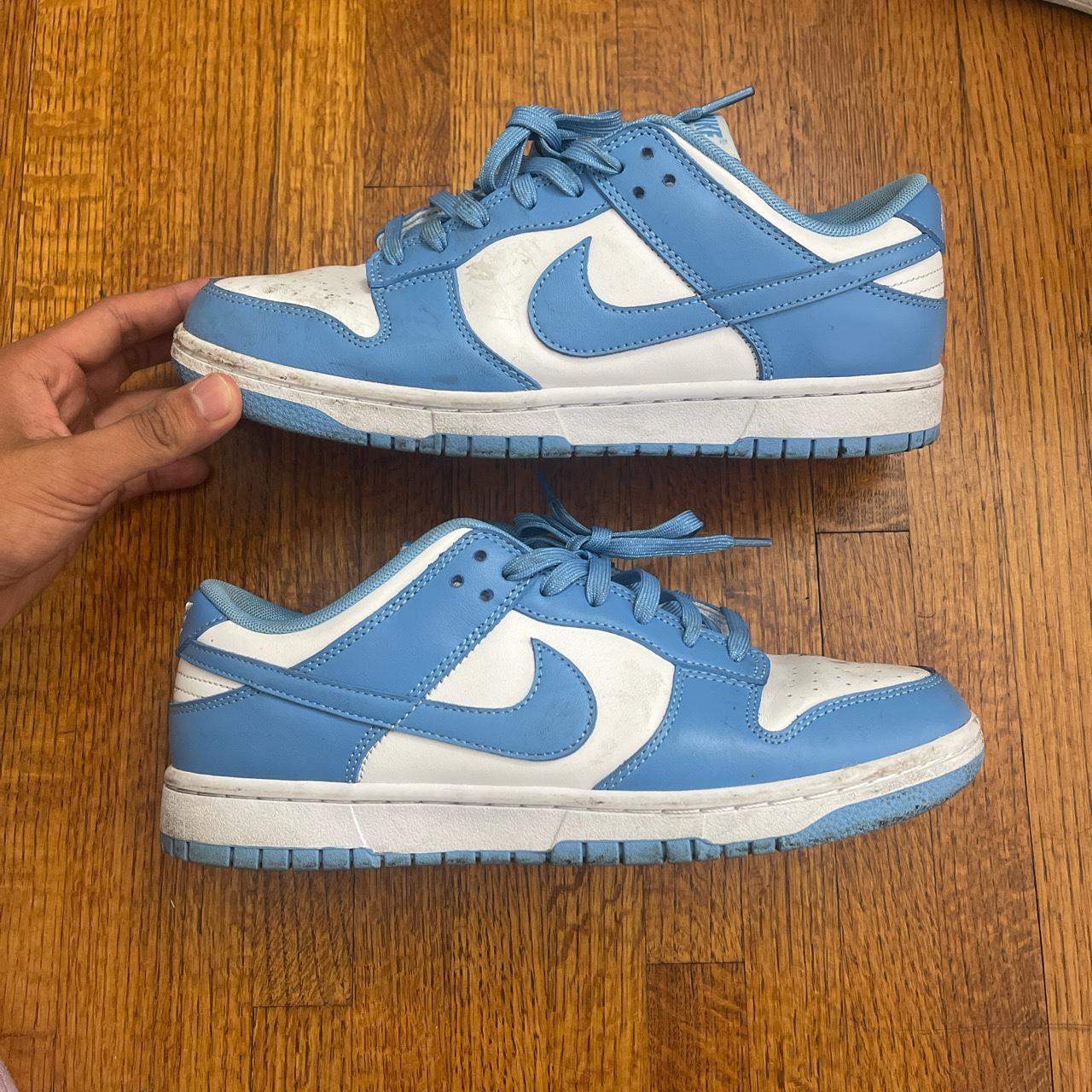 8/10 condition OG pair of UNC dunks in sz 9.5 no... - Depop