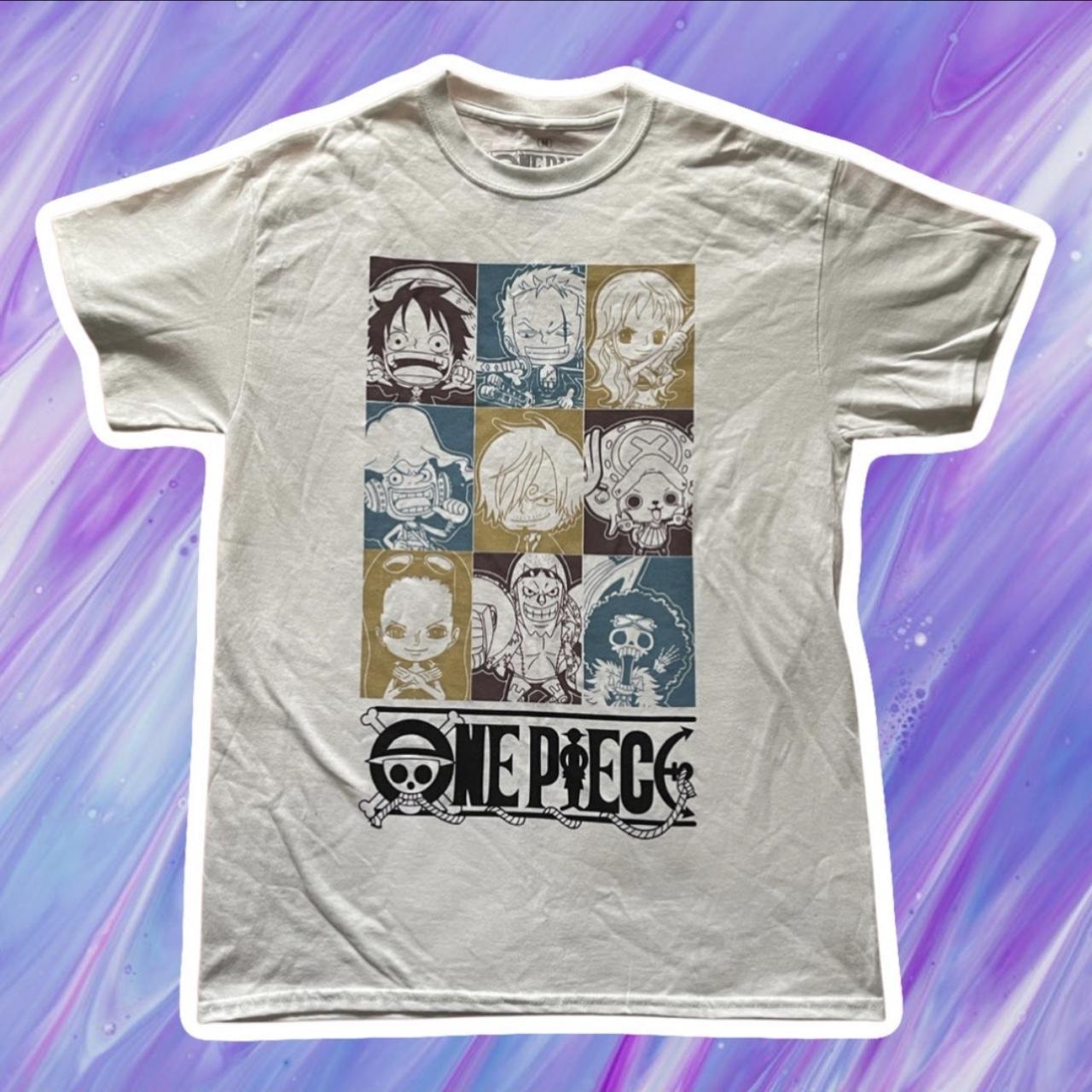One Piece Chibi Group Panel Portraits, White... - Depop