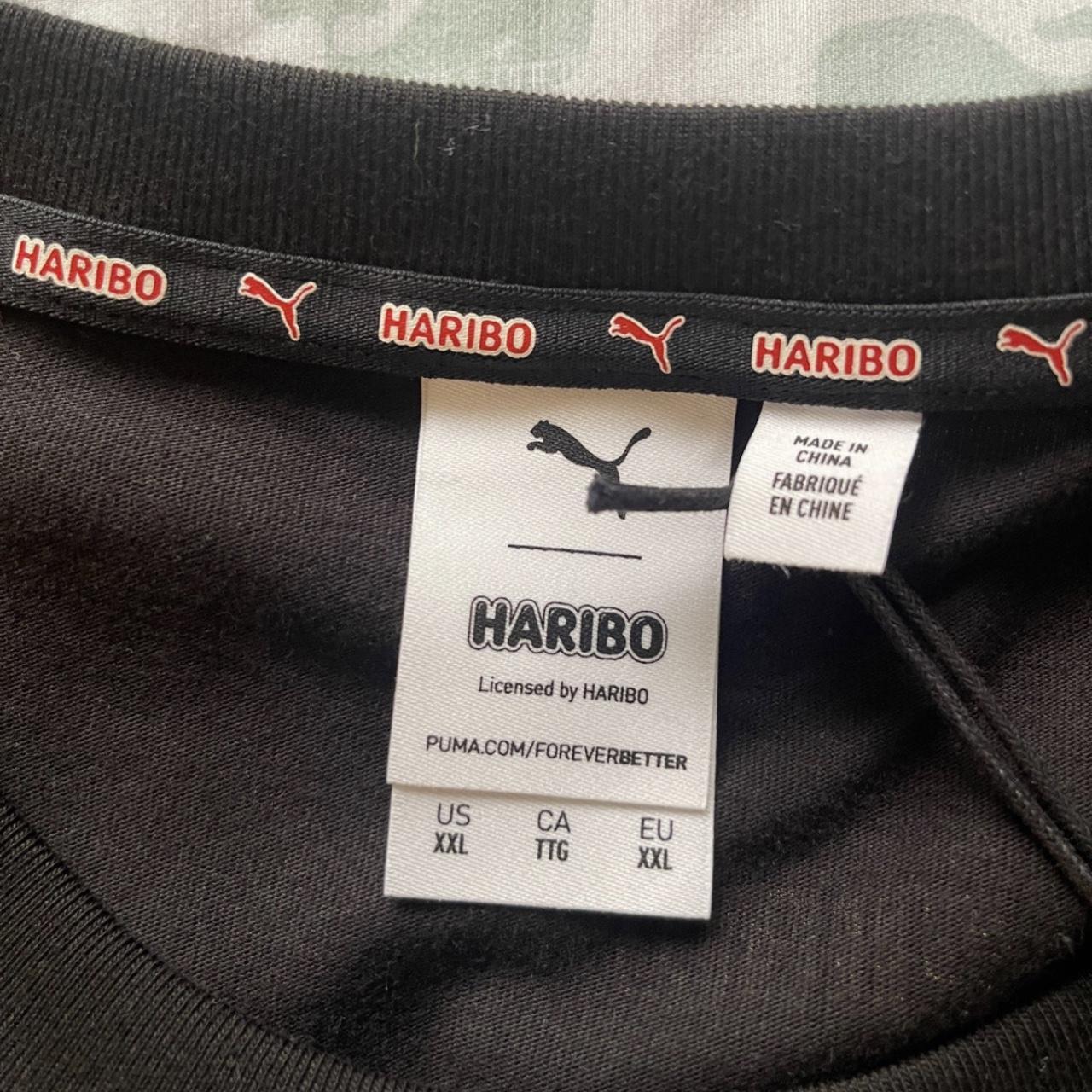 Puma Haribo Collaboration Goldbear Pattern, Black... - Depop