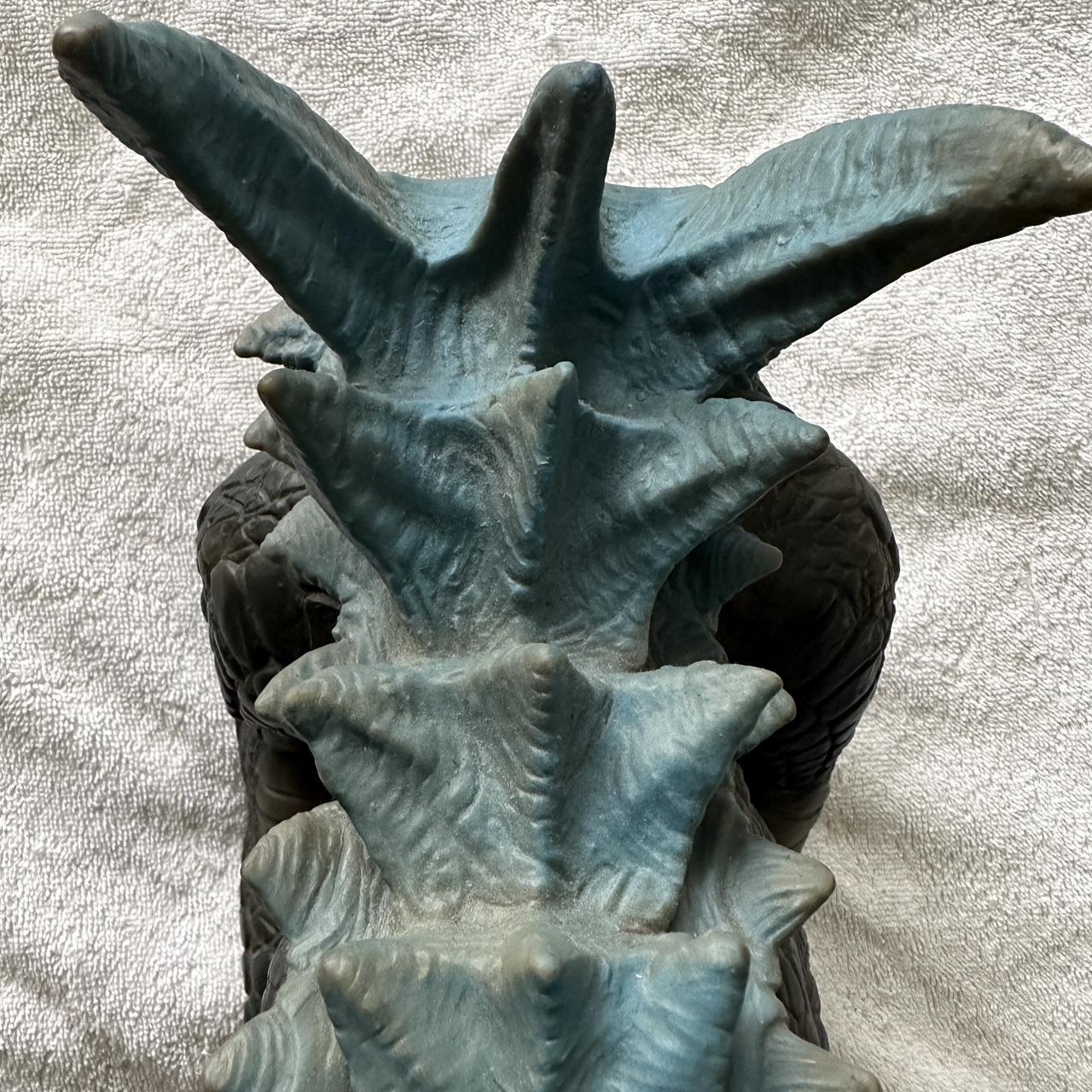 1998 Toho Godzilla T-Rex Dinosaur Rubber Hand Puppet... - Depop