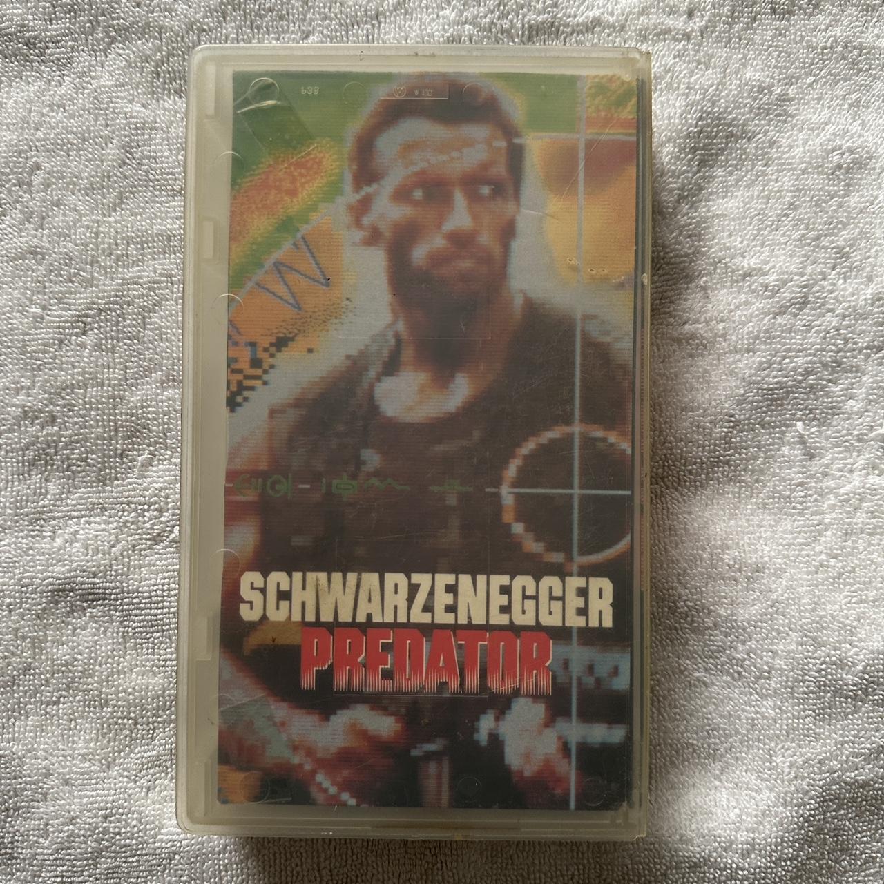 Predator VHS 1990, Clear Case & Partial Cover,... - Depop