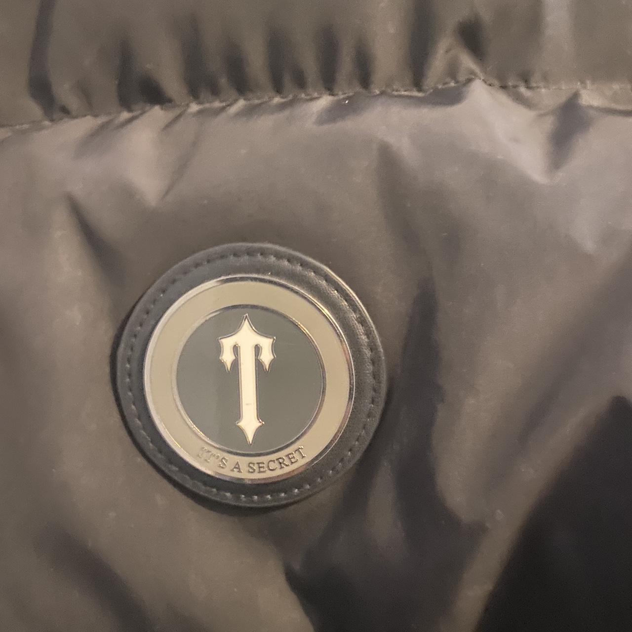 Small black trapstar jacket - Depop