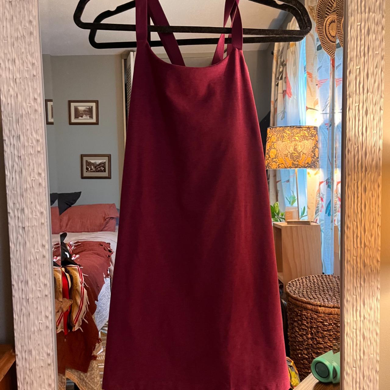 Purple beyond yogda athletic dress with white shorts... - Depop