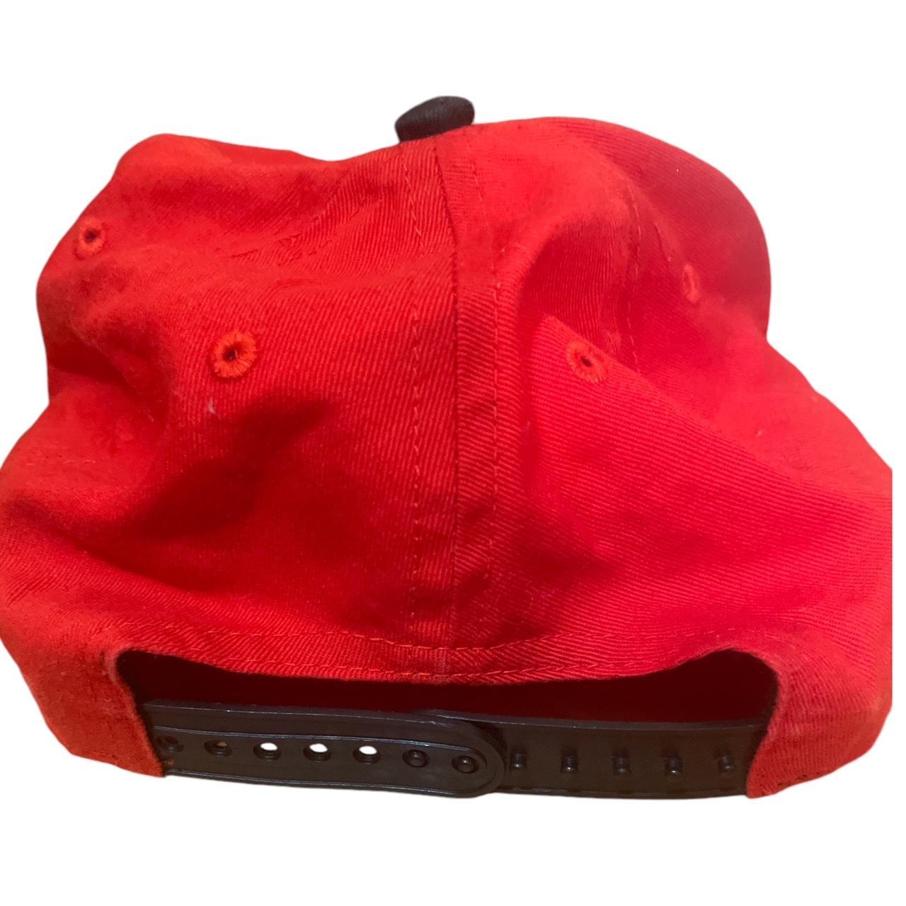 #Roblox red and white #snapback #hat #gaming Roblox... - Depop