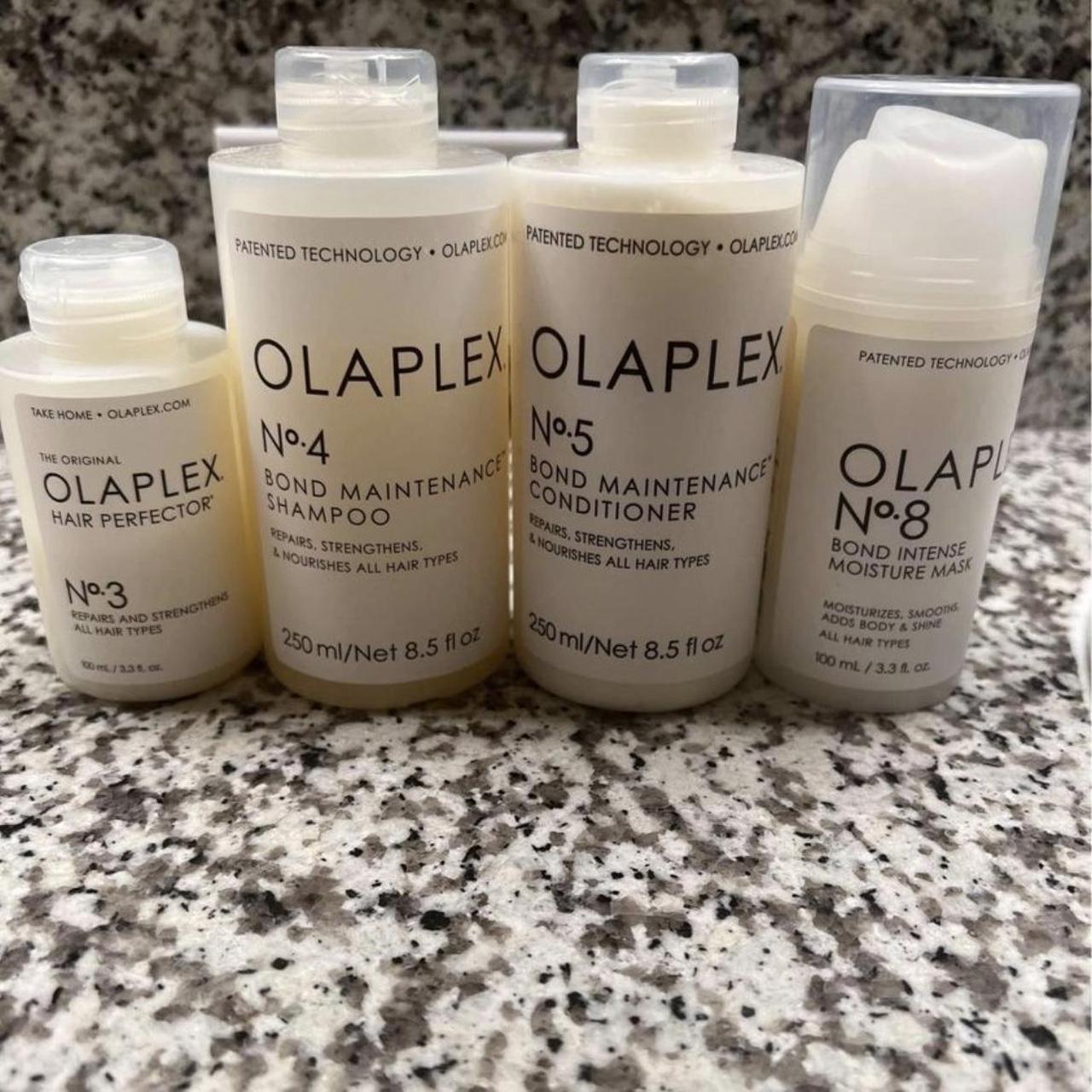 Olaplex set. See second picture for amount used in... - Depop