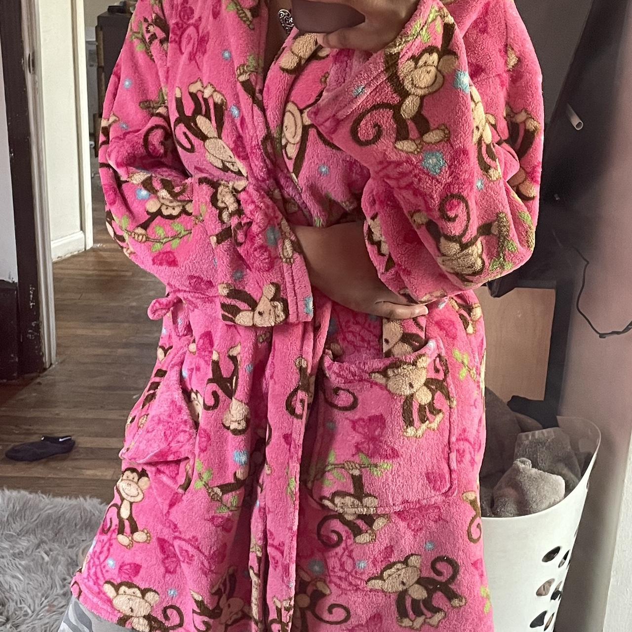 Hotel spa collection 2000s pink monkey robe - Depop