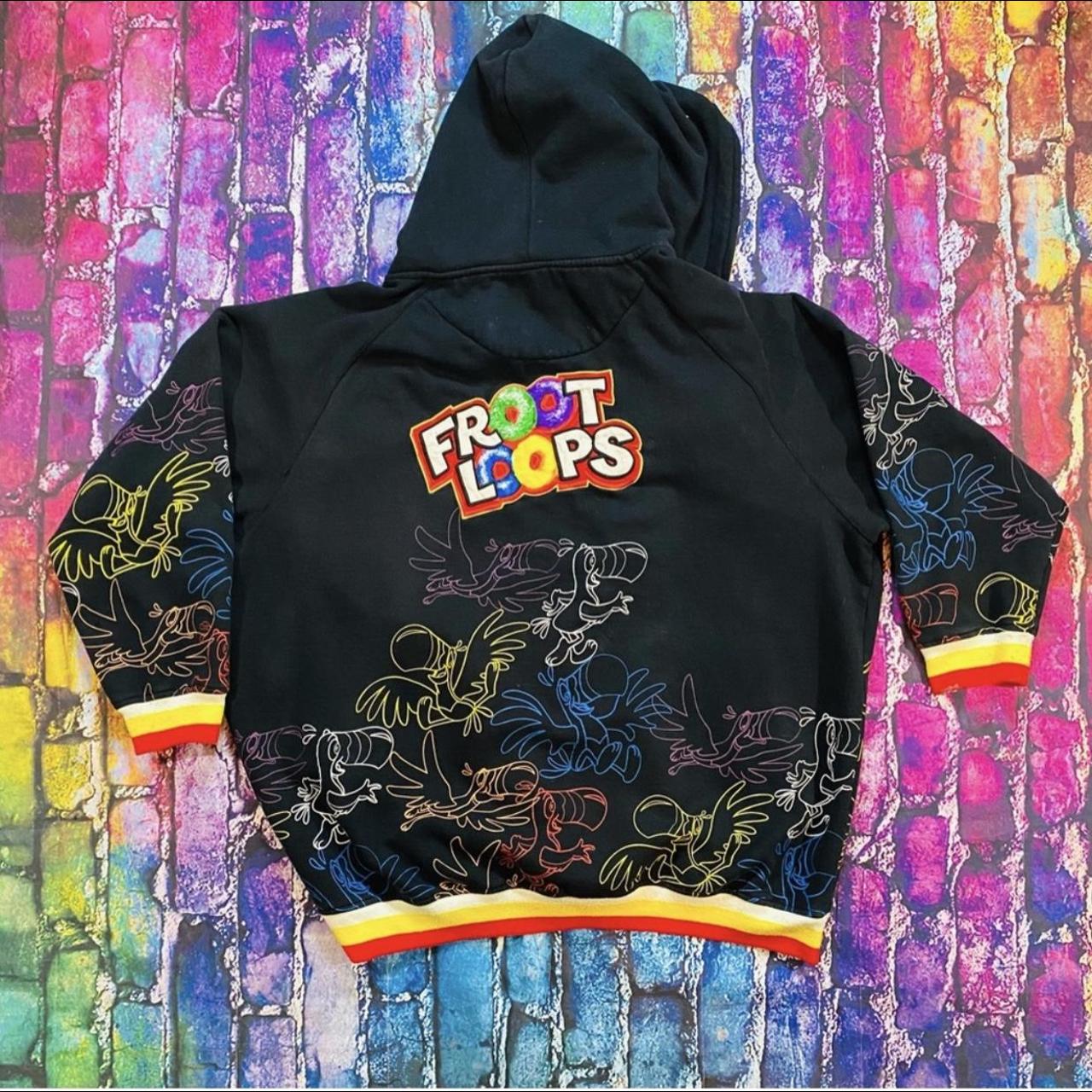 UTH Under the Hood kellogs froot loops track jacket... - Depop