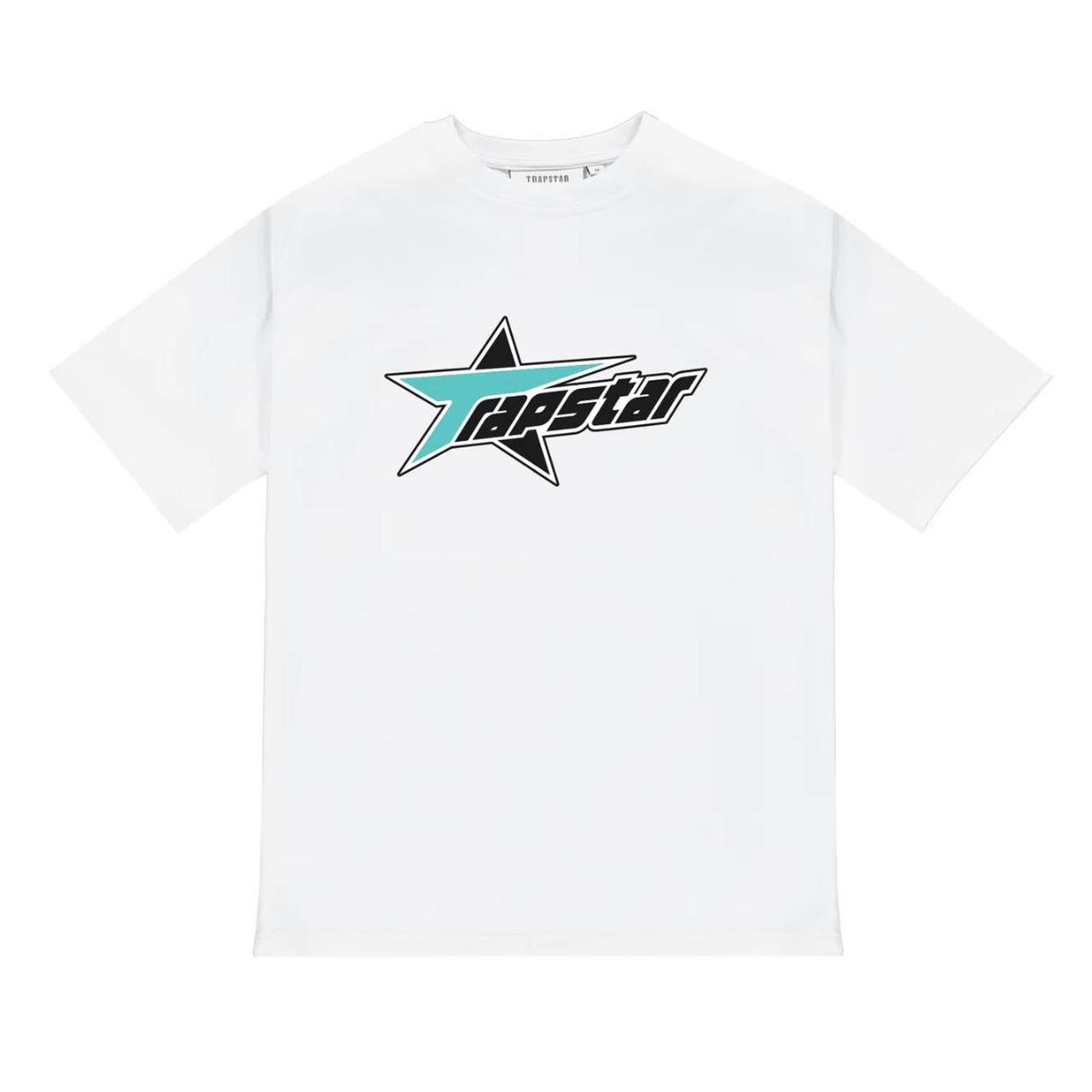 Trapstar Rockstar Tee - White/White Brand New In... - Depop