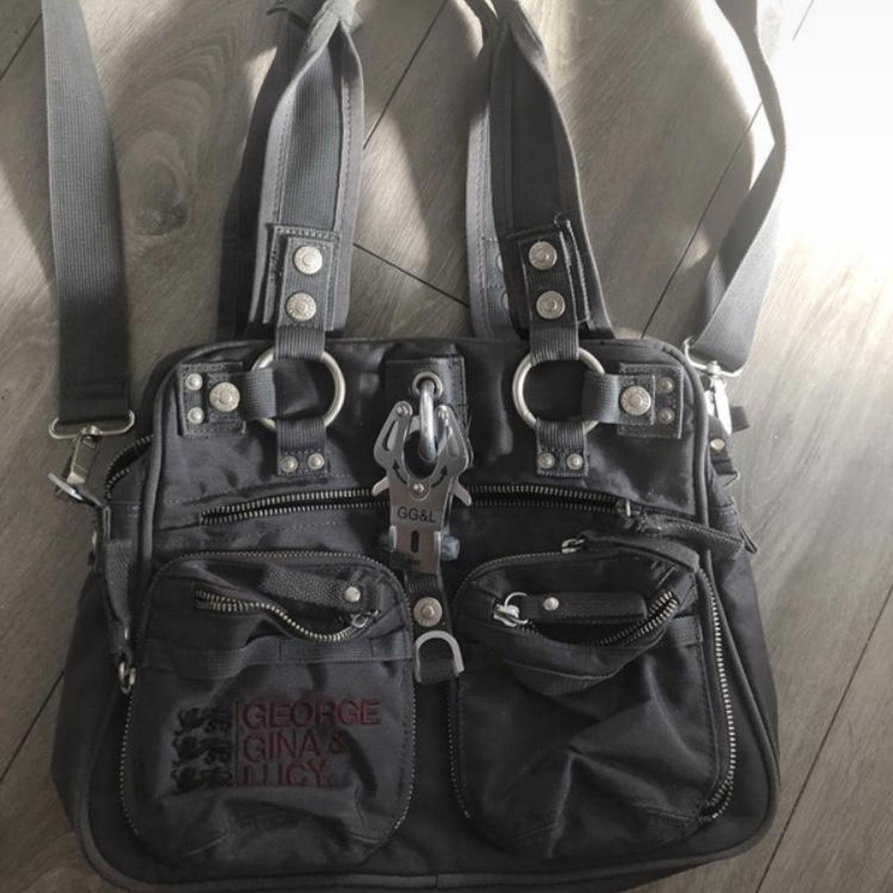 dark grey ggl German designer bag *long strap & so... - Depop