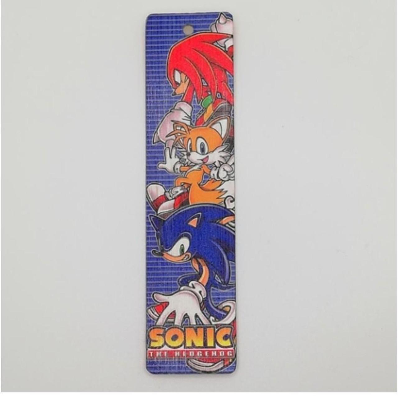 Sonic The Hedgehog Sublimated Bookmark #sonic... - Depop