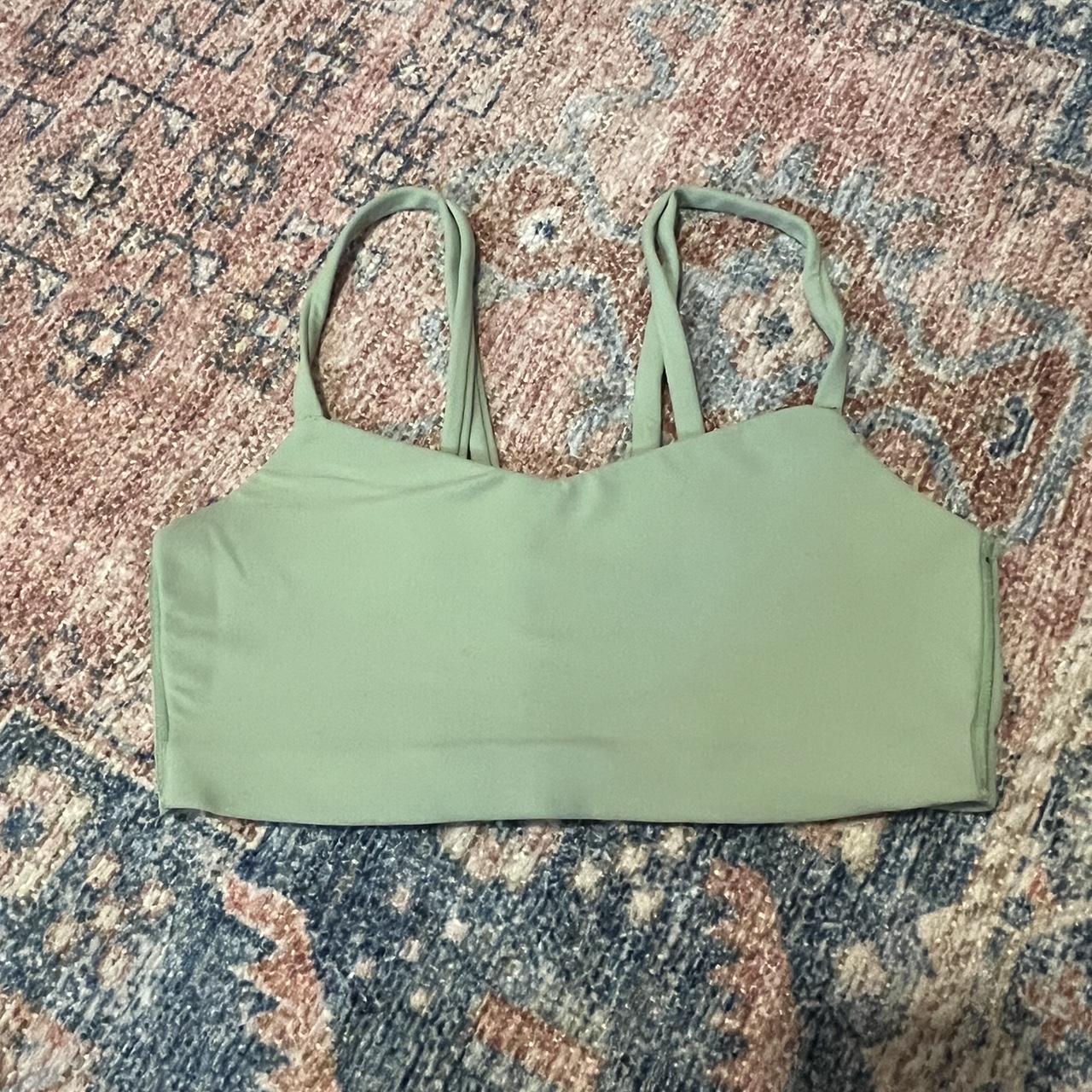 Target ALL IN MOTION sports bra light green (very... - Depop