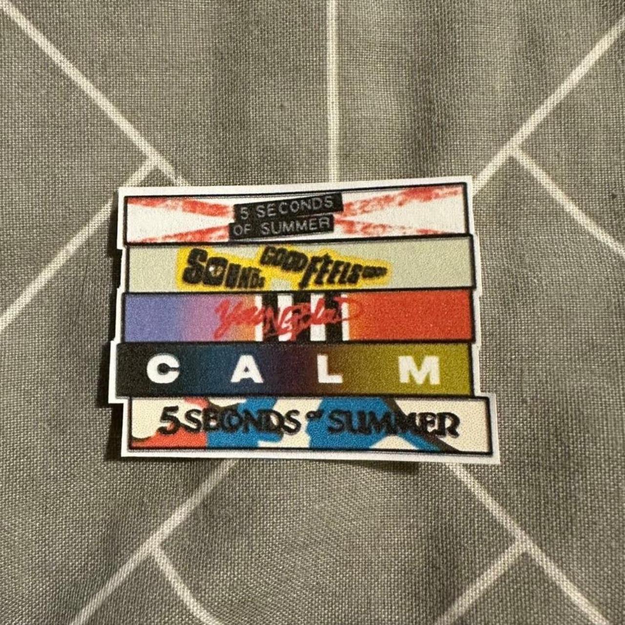 - 5SOS Albums Sticker - 4cm tall -5cm... - Depop