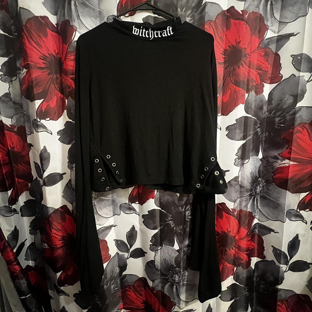 Killstar Women's Black Crop-top | Depop