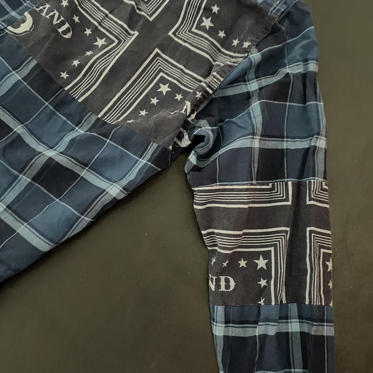 polo ralph lauren cool button up crazy detail purple... - Depop