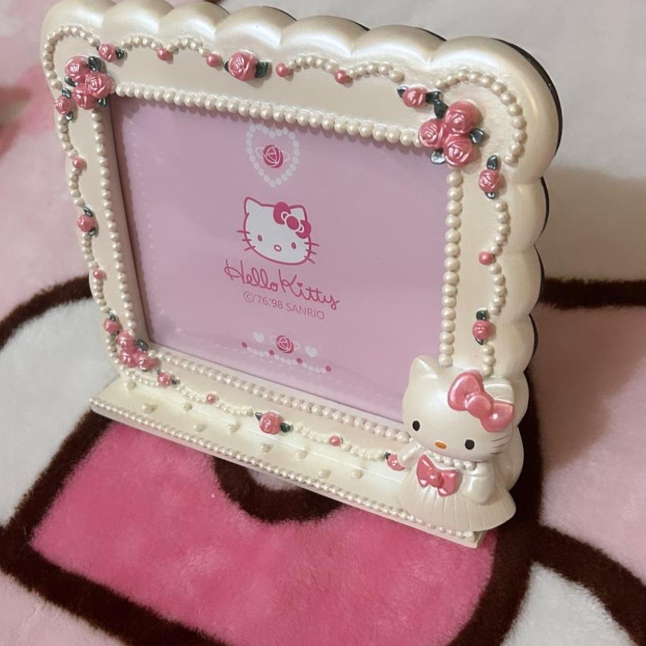 Hello Kitty Roses Covered Picture Frame 8x7 Next... - Depop