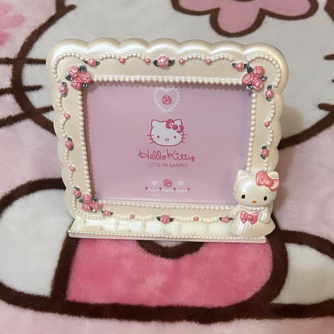 Hello Kitty Roses Covered Picture Frame 8x7 Next... - Depop
