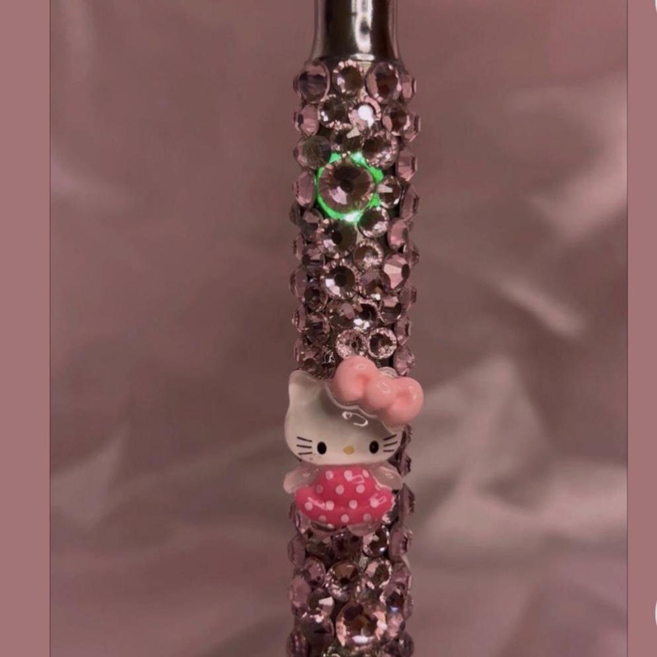 Hello Kitty Bedazzled Pen Includes: One Bedazzled... - Depop