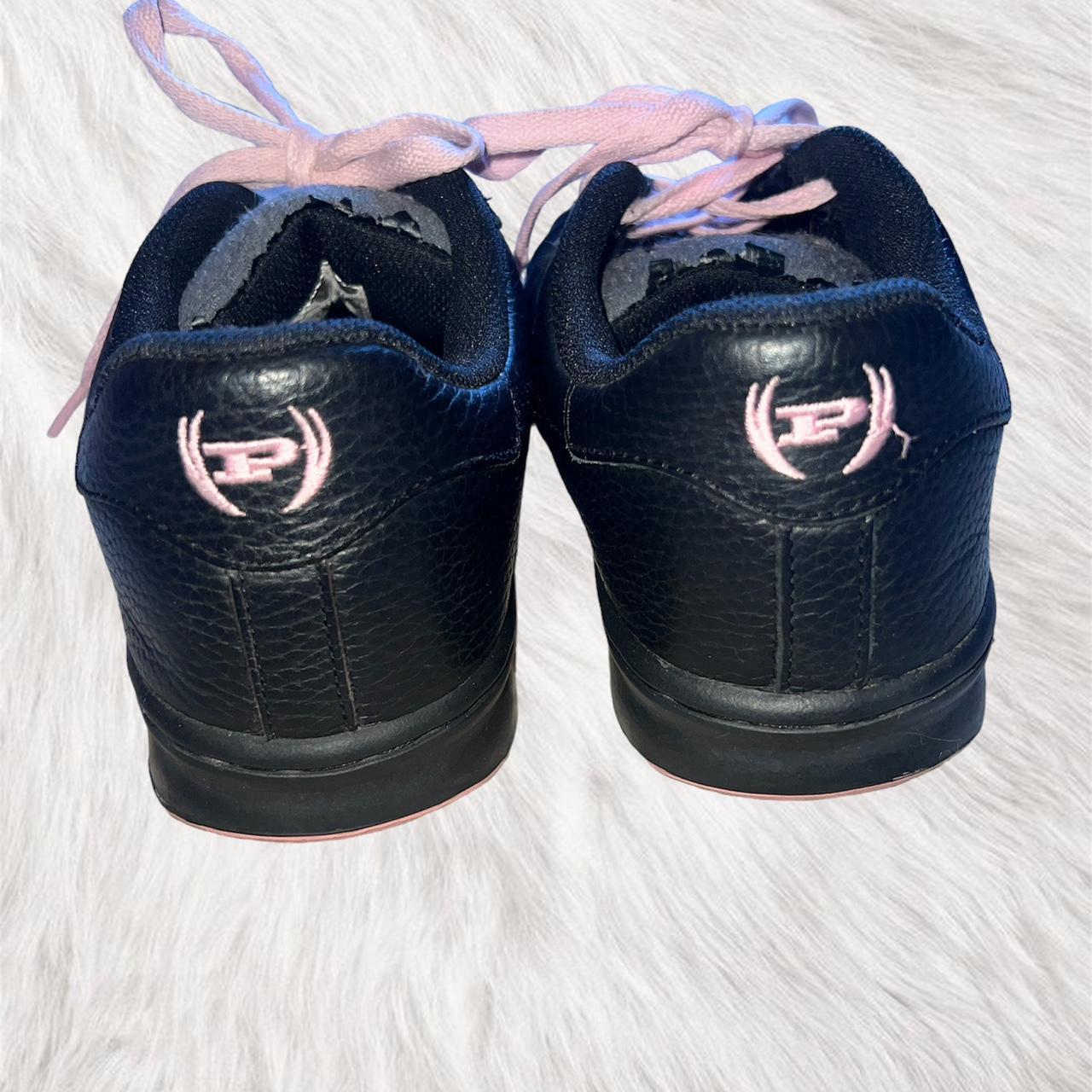 super cute vintage black phat farm shoes with pink... - Depop